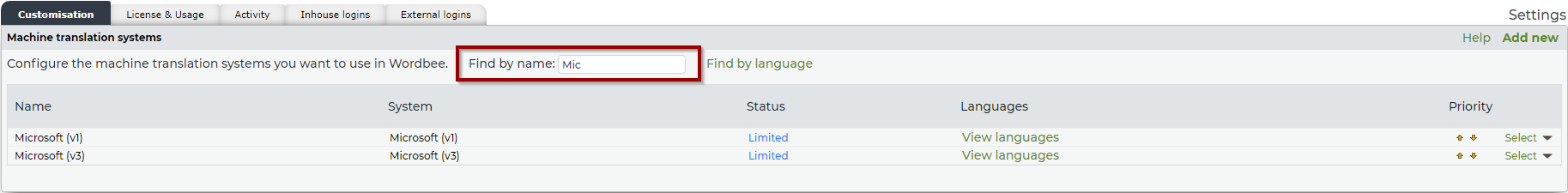 Search Your MT Profiles